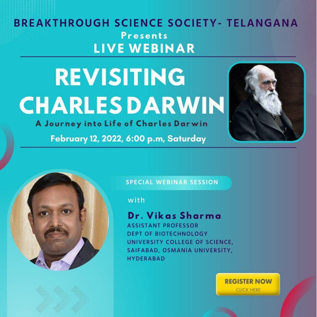 Webinar Revisiting Charles Darwin Breakthrough Science Society Webinar Revisiting Charles Darwin Breakthrough Science Society